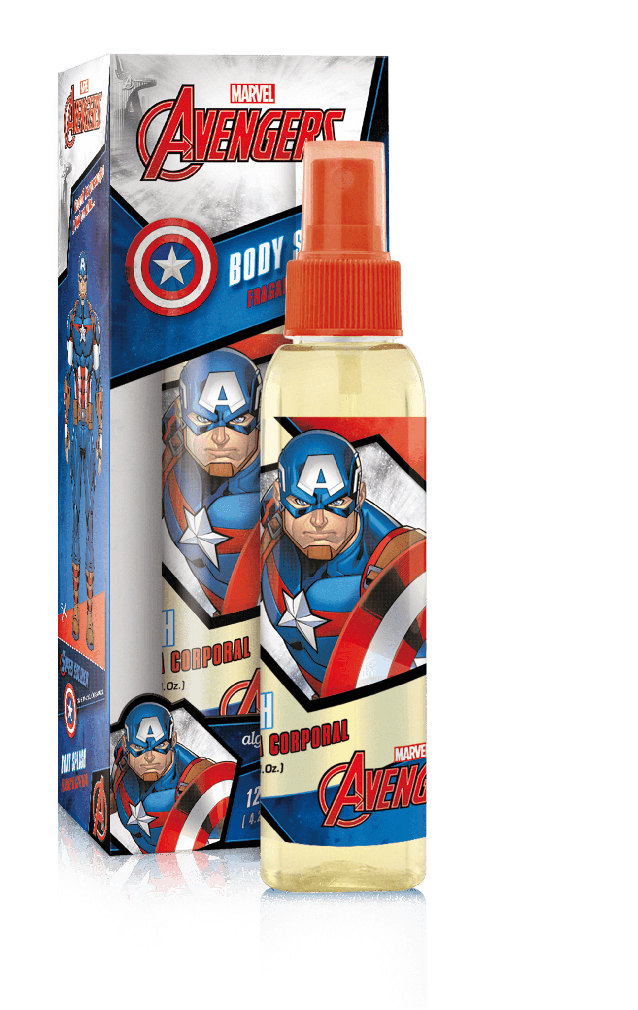 Avengers Captain America Cologne – Algabo | inspirando tu vida